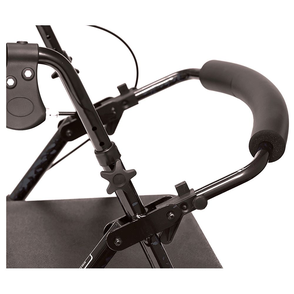 ProBasics Deluxe Aluminum Rollator With Eight Inch Wheels