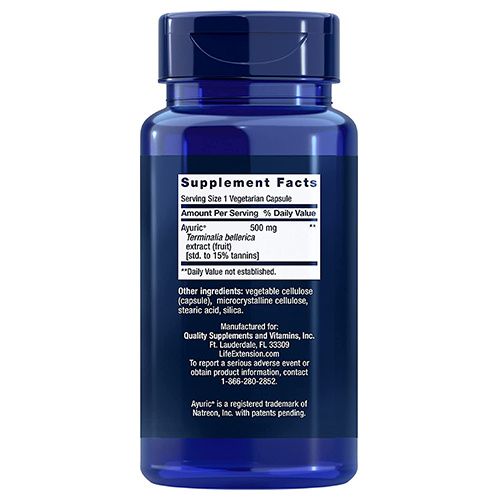 Life Extension Uric Acid Control Capsules