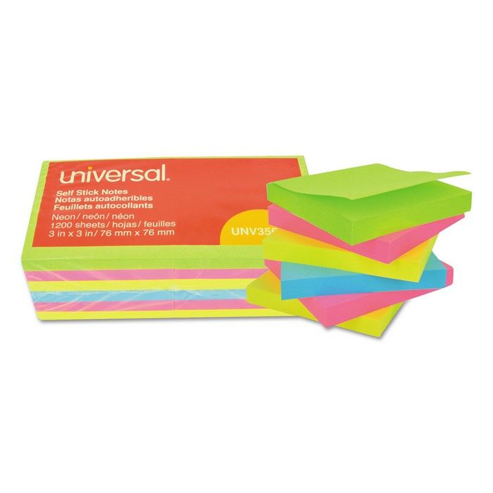 Universal Self-Stick Note Pads