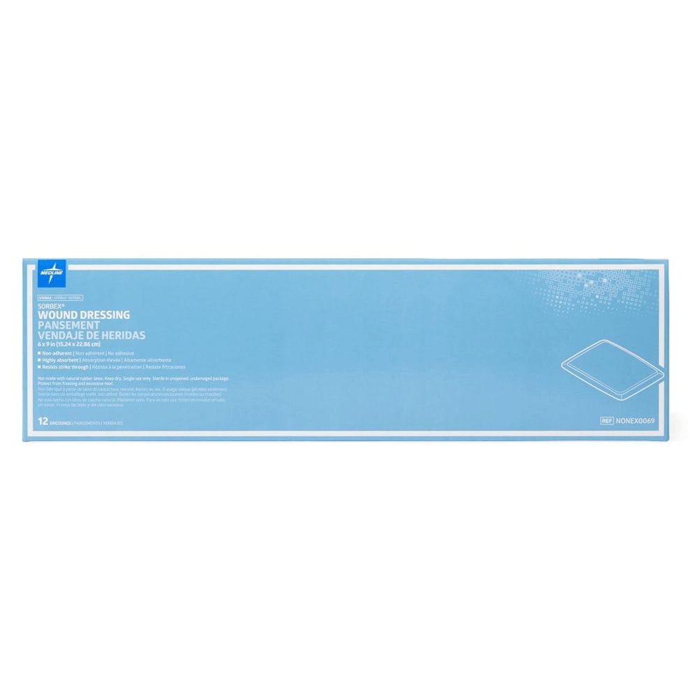 Shop Medline SORBEX Sterile Absorbent Slit Wound Dressings