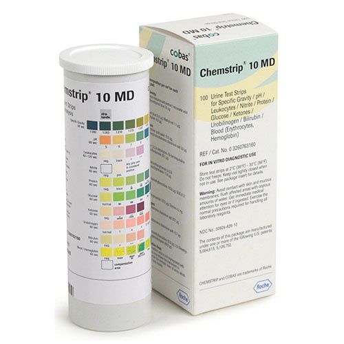 Roche Chemstrip 10 MD Urine Test Strip