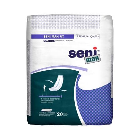 Seni Man Active Moderate Absorbency Incontinence Liner