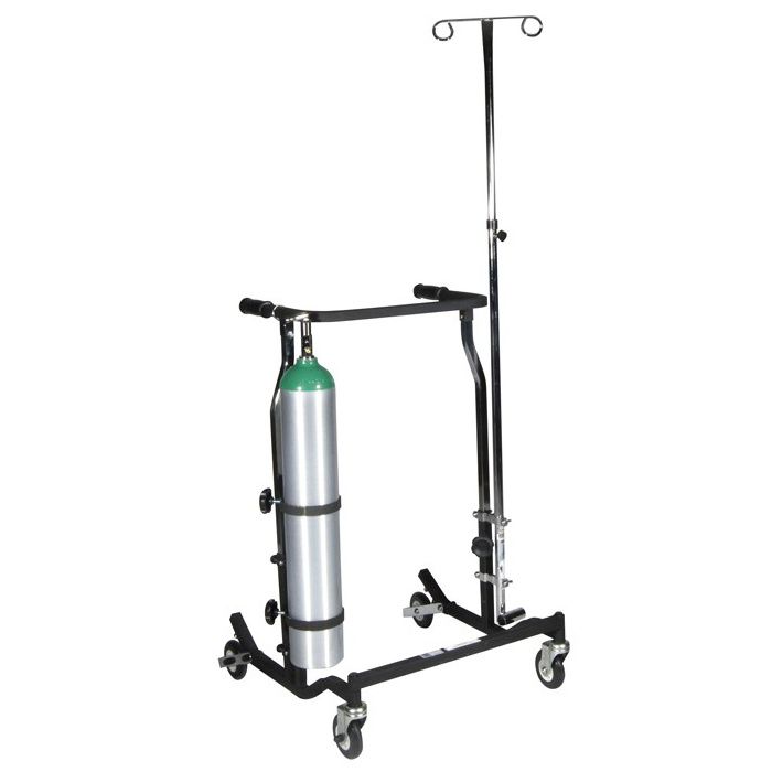Portable Oxygen Tank On Wheels