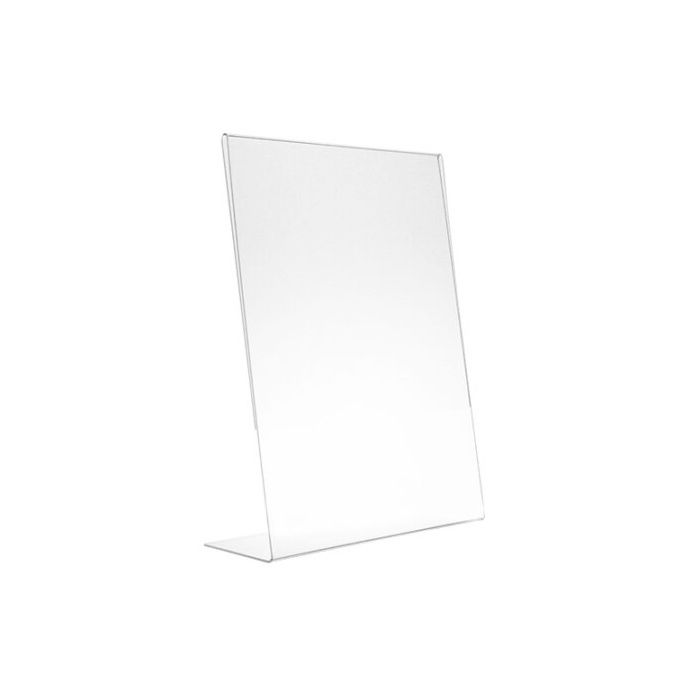 AdirOffice Slanted Side-Loading Sign Holder