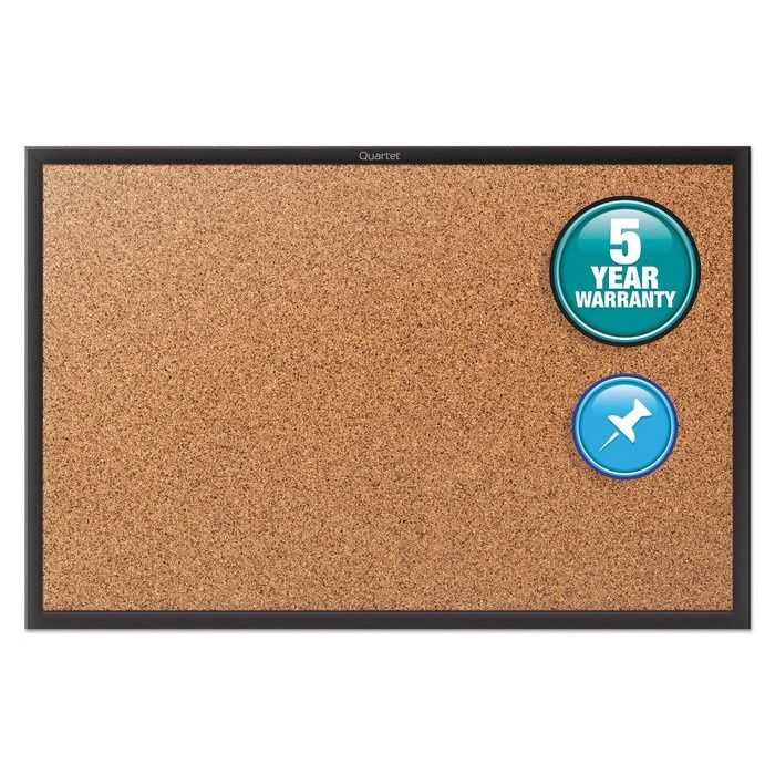 Quartet Classic Series Cork Bulletin Board