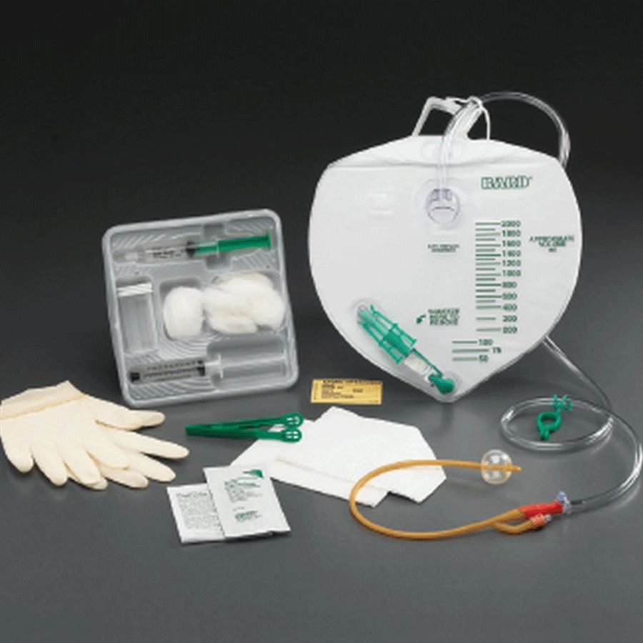 Bard LUBRI-SIL Drainage Bag Foley Tray