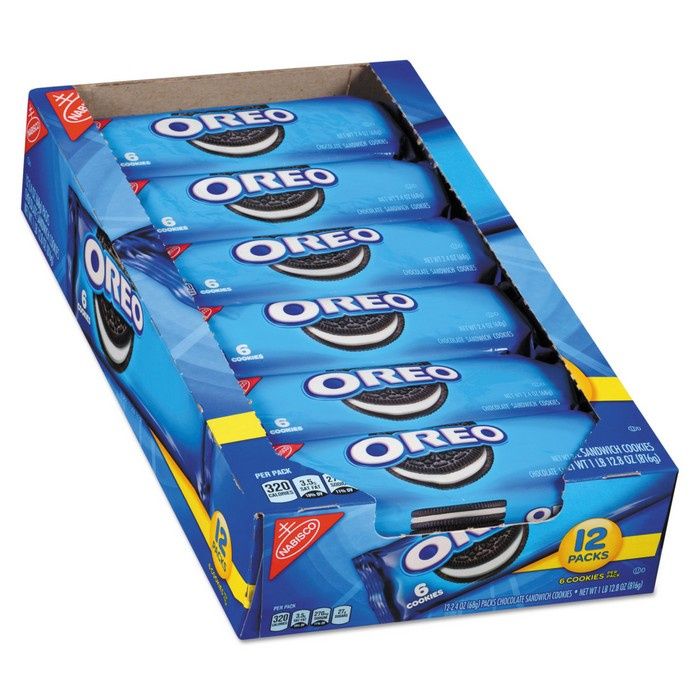 Nabisco Oreo Cookies Single Serve Packs