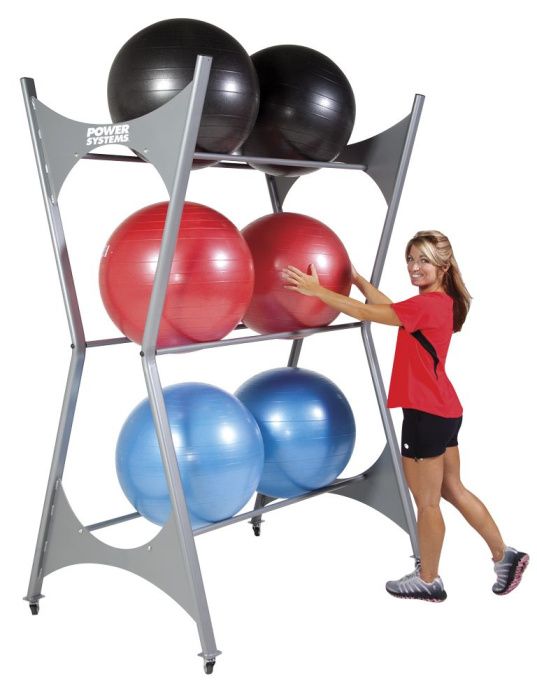 Power System Elite Stability Ball Storage Rack