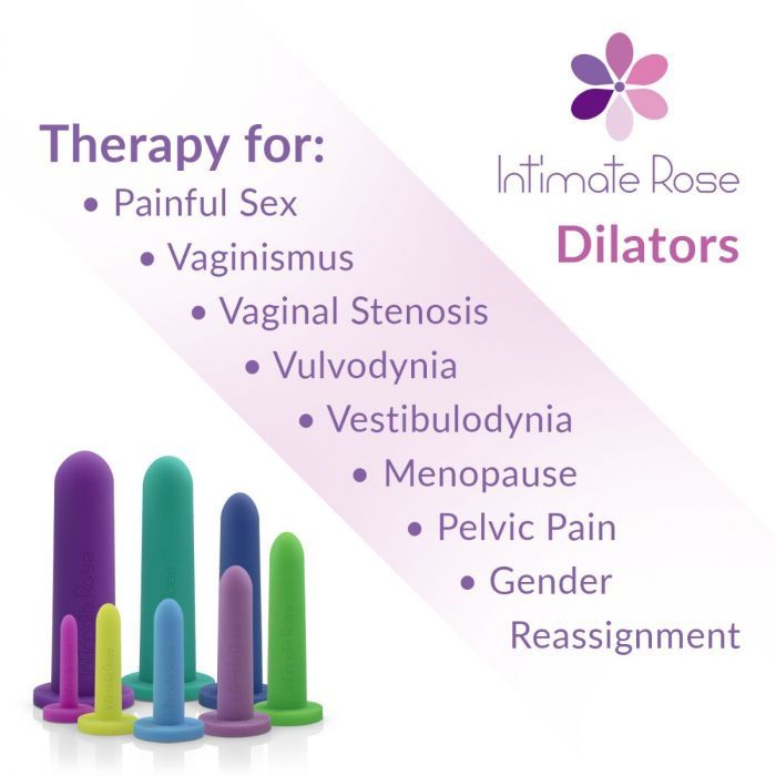 Intimate Rose Full Silicone Vaginal Dilator Set Sizes 49 Off