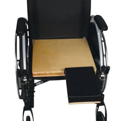 AliMed Unpadded Amputee Seat with Cushioned Stump Support