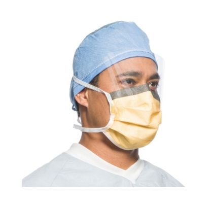 Buy O&M Halyard Surgical Mask With Eye Shield | Face Masks