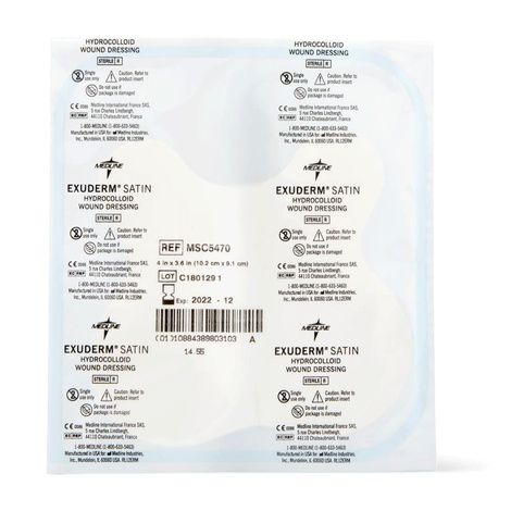 Buy Medline Exuderm Satin Sacral Dressing [Save Up to 30%]
