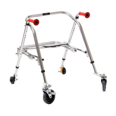 Kaye PostureRest Two Wheel Walker With Seat For Youth