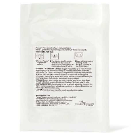 Medline Puracol Plus Collagen Dressing | Collagen Dressings