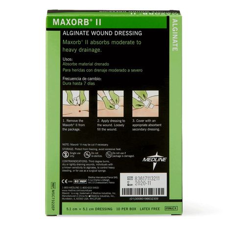 Buy Maxorb Alginate Wound Dressing | Maxorb Calcium Alginate