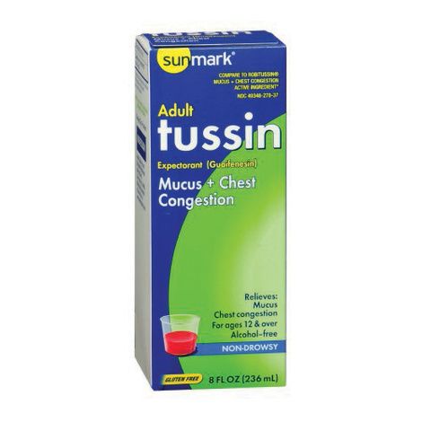 Buy Tussin Expectorant Syrup | Tussin Cough Syrup | Use FSA$