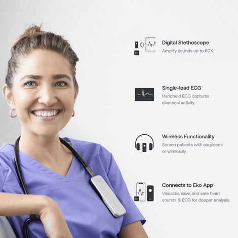 Shop Eko DUO Digital ECG + Stethoscope | Eko Stethoscope