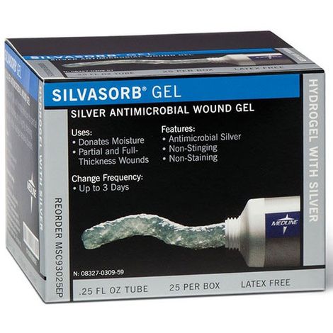 Shop Medline Silvasorb Gel | Antimicrobial Wound Gel