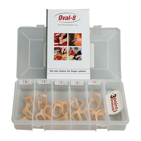 3pp Oval 8 Pediatric Finger Splint Kit
