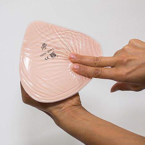 ABC Breast Forms - Flowable Back Triangle Form 10270