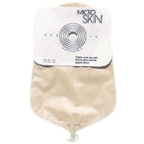 Cymed MicroSkin One-Piece Clear Urostomy Pouch With Plain Barrier