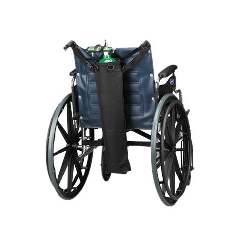 Responsive Respiratory Single D E Wheelchair Cylinder Carrier