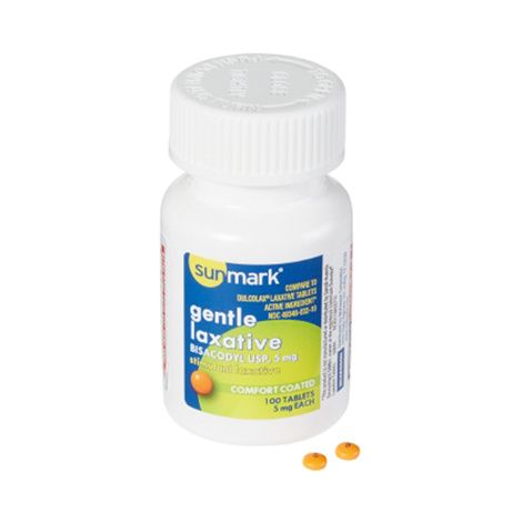 Buy McKesson Sunmark Biacodyl Laxative Tablets @HPFY!