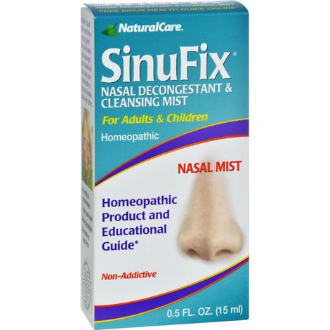 Natural Care SinuFix Nasal Decongestant and Cleansing Mist