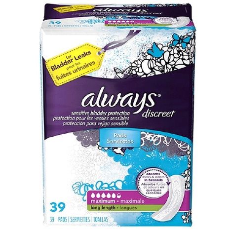Always Discreet Maxi Heavy Absorbency Liner