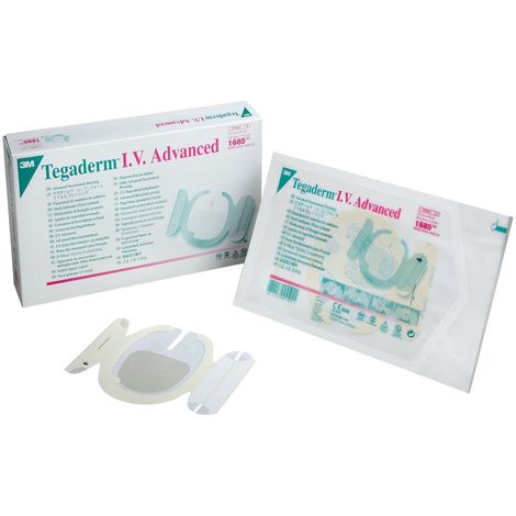 3M Tegaderm IV Advanced Securement Dressing With Comfort Adhesive ...