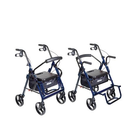 Drive Duet Transport Chair and Rollator
