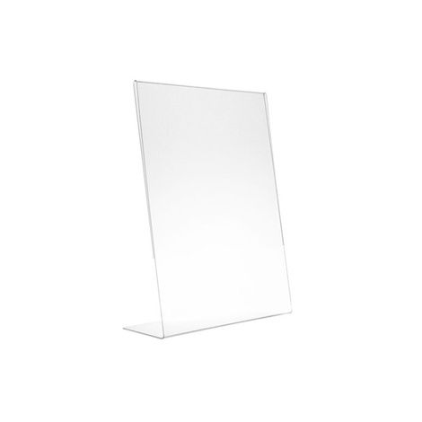 AdirOffice Slanted Side-Loading Sign Holder