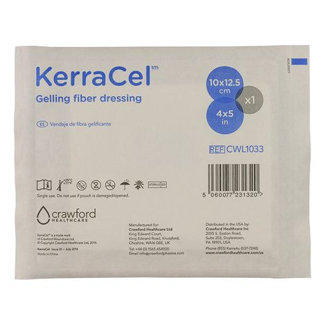 Systagenix KerraCel Carboxmethyl Gelling Fiber Dressing