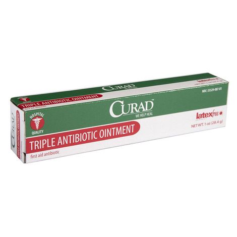 Medline Curad Triple Antibiotic Ointment | Wound Preps