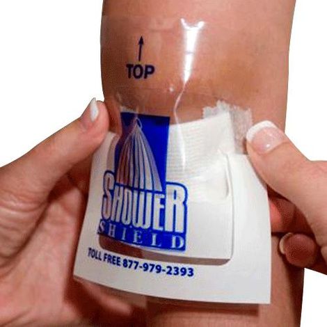 Buy Shower Shield Wound Cover for Shower | Rehab Store