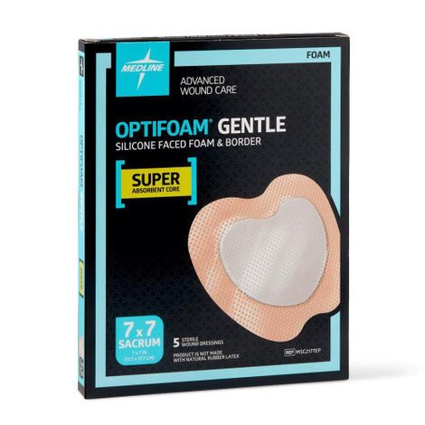 Buy Medline Optifoam Gentle Silicone Faced Foam Dressing