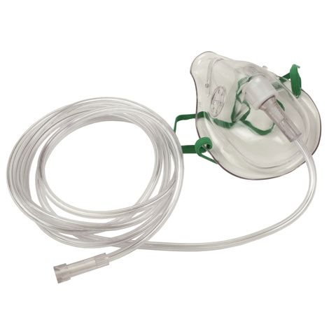 Buy Allied Simple Medium Concentration Oxygen Mask [7ft tubing]