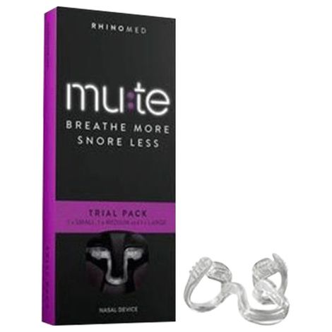 Buy Mute Snoring Device - Nasal Inserts for Better Breathing