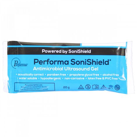 Performa SoniShield Antimicrobial Ultrasound Gel