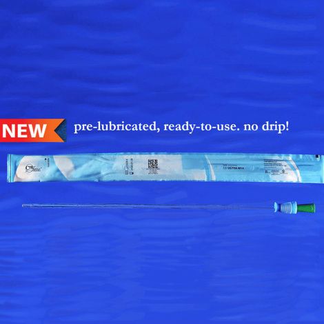 Cure Ultra Straight Ready-To-Use Intermittent Catheter For Men