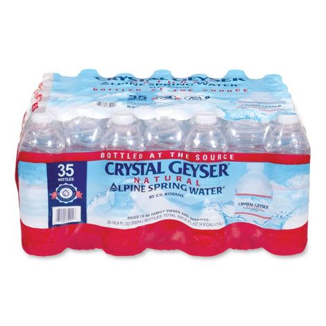 Crystal Geyser Natural Alpine Spring Water