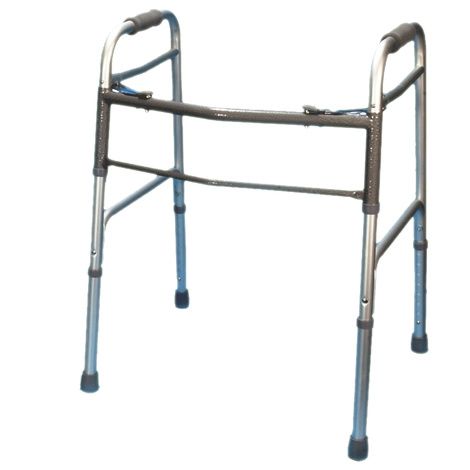 Essential Medical Heavy Duty Aluminum Folding Walker