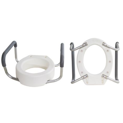 Buy Essential Medical Toilet Riser with Handles | Commode Risers