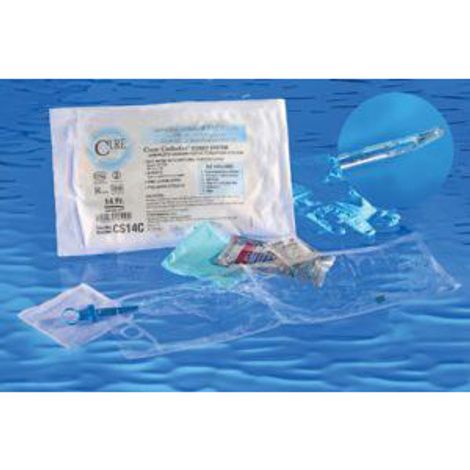 Shop Cure Coude Tip Unisex Intermittent Catheter Kit (14 FR)