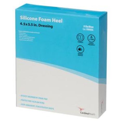 Cardinal Health Silicone Foam Heel Dressing