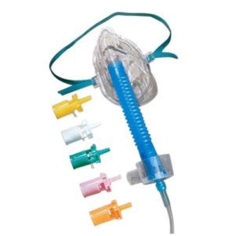 CareFusion Oxygen Mask with Trach Tee Adapter