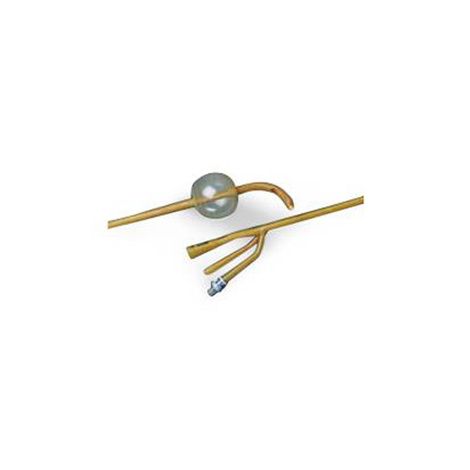 Bard Lubricath Infection Control Three-Way Foley Catheter - 30cc ...