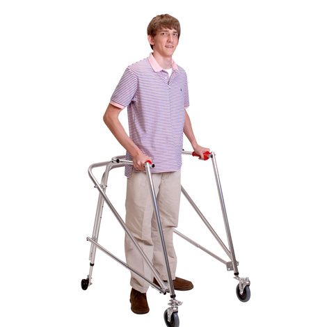 Kaye Posture Control Four Wheel Large Walker With Front Swivel Wheel
