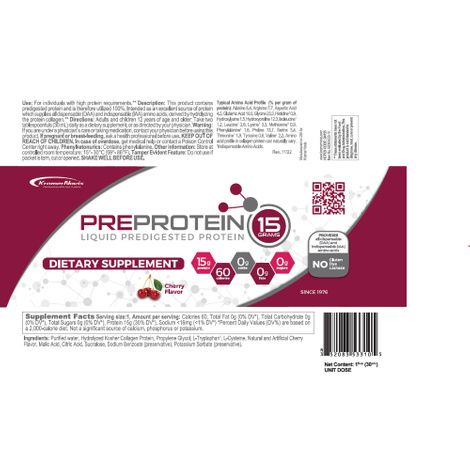 Pre-Protein 15 Liquid Predigested Protein