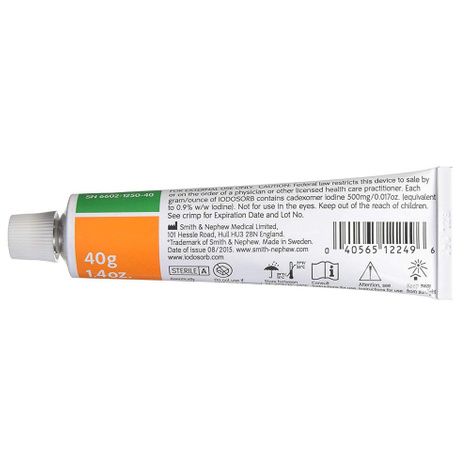 Buy Iodosorb Cadexomer Iodine Gel | Iodosorb Wound Gel
